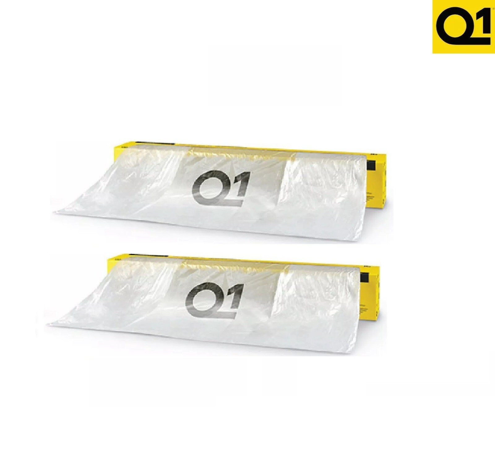 2X Q1 Premium Masking Film Sheeting Roll 5m x 120m – Paint Overspray P ...
