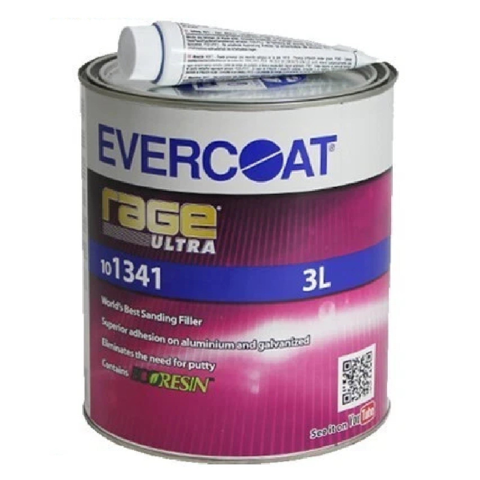 Evercoat Rage Ultra Body Filler Beige 3L with BPO Hardener 101341 Car ...