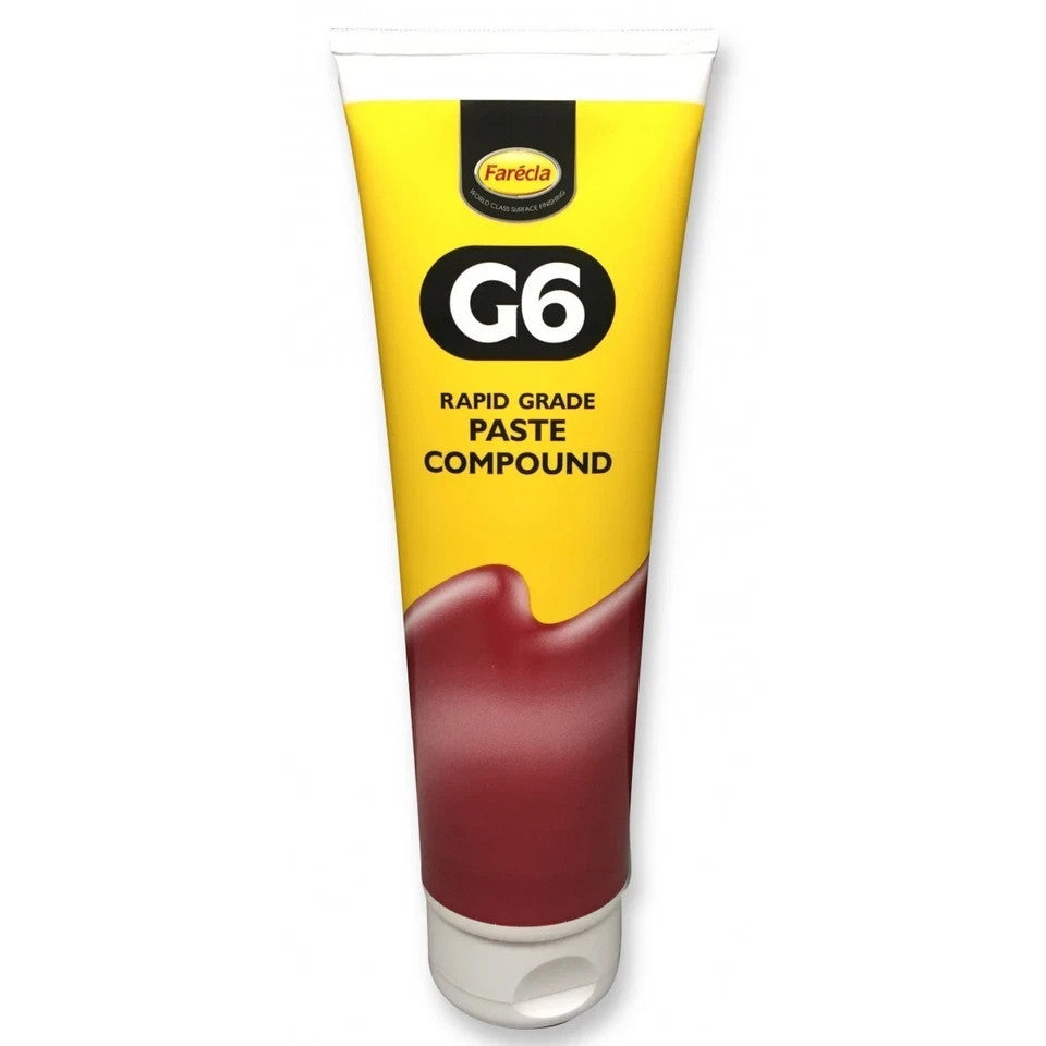 Farecla G6 Rapid Grade Compound Paste 400g Tube -Polishing & Scratch R ...