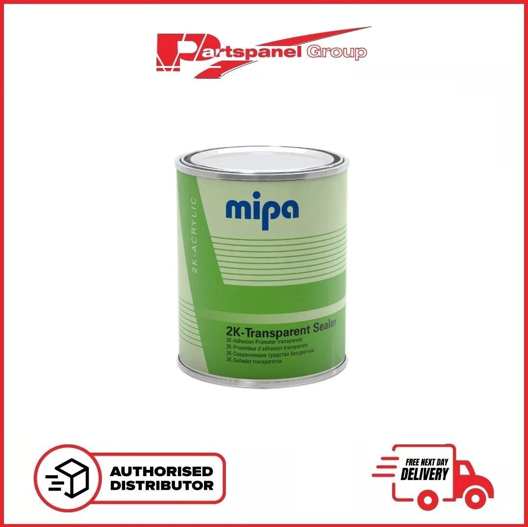 MIPA 2K TRANSPARENT SEALER 1L ACRYLIC PRIMER — Partspanel Group Ltd