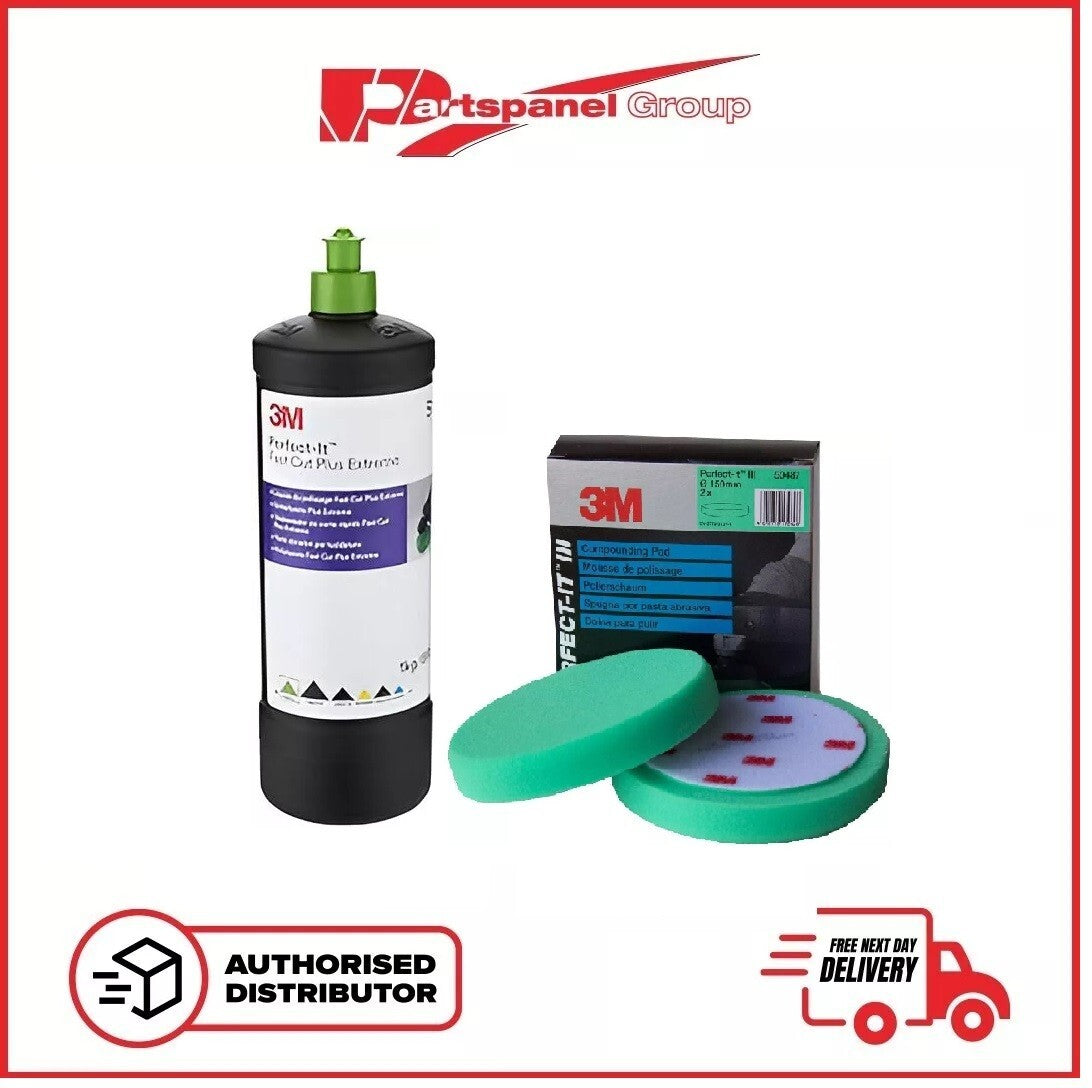 3M 51815 Perfect It FastCut Plus Bundle Extreme Finishing Compound 1kg ...
